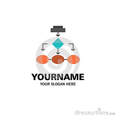 Flowchart, Algorithm, Business, Data Architecture, Scheme, Structure, Workflow Business Logo ...