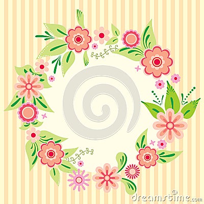 Flower Card Royalty Free Stock Photo - Image: 21799255