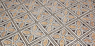 Flower Floor Tiles Stock Images - Image: 6143744