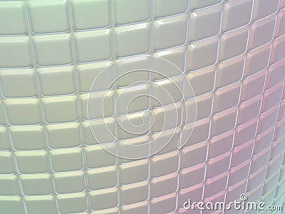 Fluted Metal Pattern With Gradient Colors Stock Photography ...