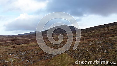Flying through the Blue Stack Mountains Towards Carnaween in Donegal ...