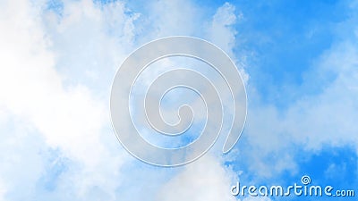 Flying through the Clouds Loop. Stock Footage - Video of outdoor ...