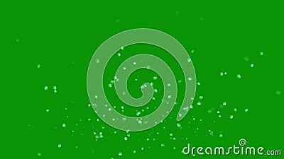 Flying Crystal Particles Motion Graphics with Green Screen Background ...