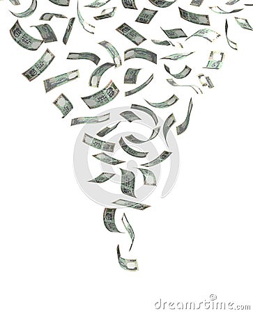 Flying Indian Rupee Royalty-Free Stock Photo | CartoonDealer.com #35400141