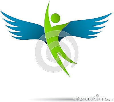 Flying Man Royalty Free Stock Photography - Image: 38631407