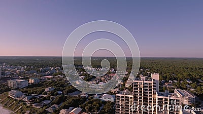 Flying Over the Beaches of South Beach, Miami, Florida Stock Video ...