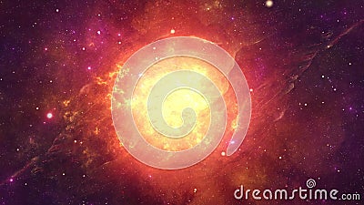 Flying through Space Passing Stars 4K Loop Animation Stock Footage ...