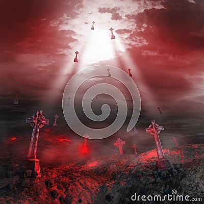 Flying Stone Crosses Royalty-Free Stock Photo | CartoonDealer.com #57016071