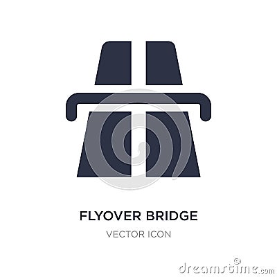 Flyover Bridge Icon On White Background. Simple Element Illustration ...