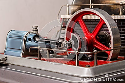 Flywheel Of A Steam Engine Stock Photography | CartoonDealer.com #44694896