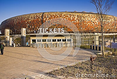 FNB Stadium - Ticket Booth Editorial Image | CartoonDealer.com #15698746
