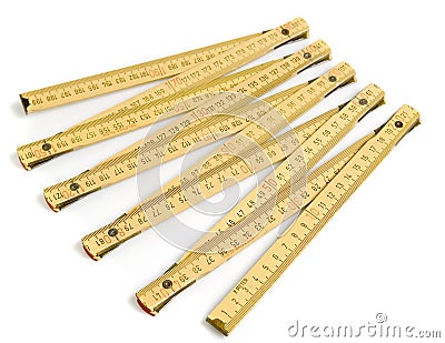 Folding Ruler Royalty-Free Stock Image | CartoonDealer.com #14822590