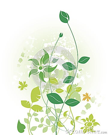 Foliage Cartoon Vector | CartoonDealer.com #3187643