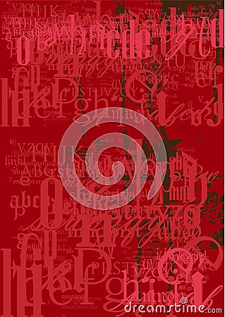 Font Background Texture Stock Photography - Image: 8320362