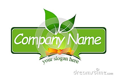 Food Label Logo Stock Image - Image: 27438311