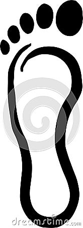 Foot Step Royalty Free Stock Photography - Image: 4745457