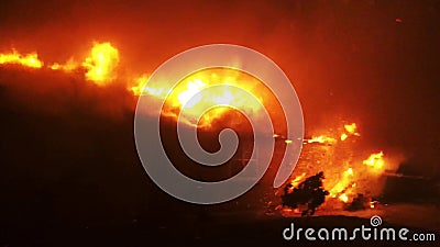 Footage of House on Fire stock footage. Video of outdoor - 127504734