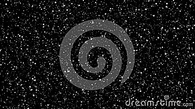 Footage Phase Moving through Stars in Space. Moving Forward Endless ...