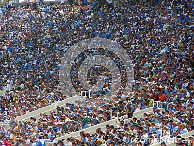 Football Crowd Stock Photography - Image: 430582