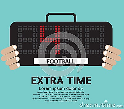 Football Extra Time. Stock Images - Image: 37955134