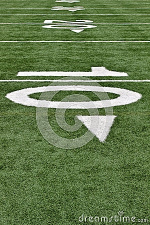 Football Field Stock Photos - Image: 11883743