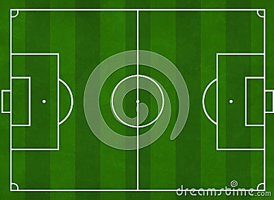 Football Pitch Stock Illustration | CartoonDealer.com #1776031