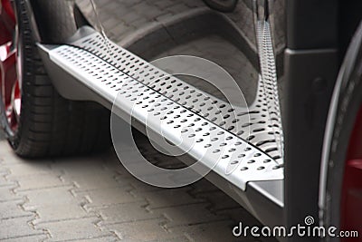 Footboard Of The Car Stock Images - Image: 16901154