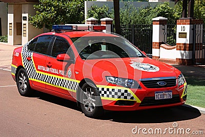 Ford Falcon Police Car Editorial Image | CartoonDealer.com #12733432