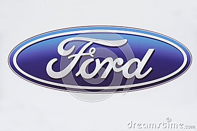 Ford-Zeichen Redaktionelles Stockbild - Bild: 24412024
