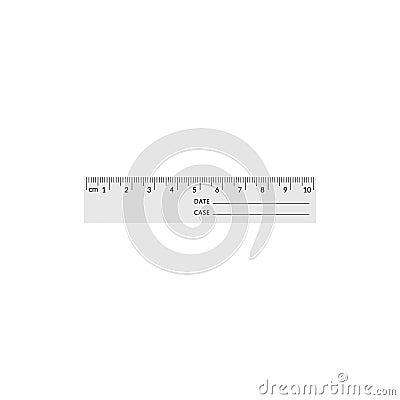 Forensic Measuring Ruler Cartoon Vector | CartoonDealer.com #160436729