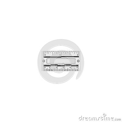 Forensic Measuring Ruler Vector Illustration | CartoonDealer.com #160777576