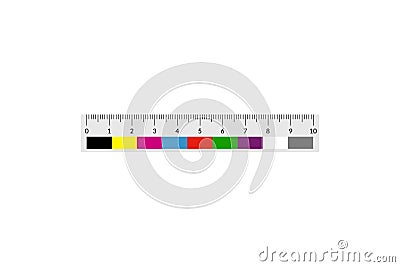 Forensic Or Police Ruler Vector Illustration | CartoonDealer.com #170061176