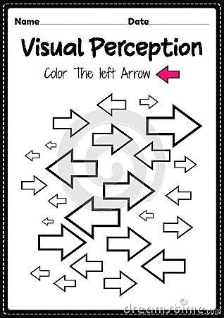 Form Constancy Worksheet Visual Perceptual Skills Activity Of ...