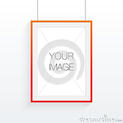 A4 / A3 Format Frame Design With Your Text Or Image Cartoon Vector ...