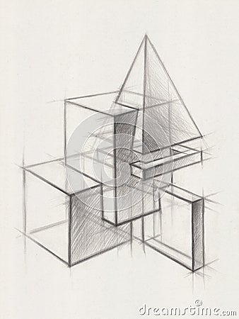 Forme Geometriche Solide Fotografie Stock - Immagine: 34559813