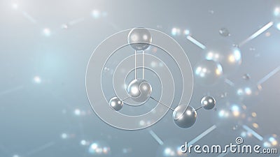 Formic Acid Molecular Structure, 3d Model Molecule, Carboxylic Acid ...