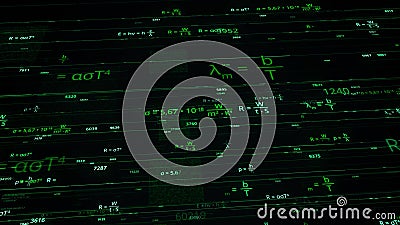 Formulas in Physics in Electronic Form. Animation. Computer Network ...