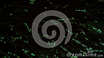 Formulas in Physics in Electronic Form. Animation. Computer Network ...