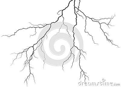 Foudre Illustration de Vecteur - Image: 52637008
