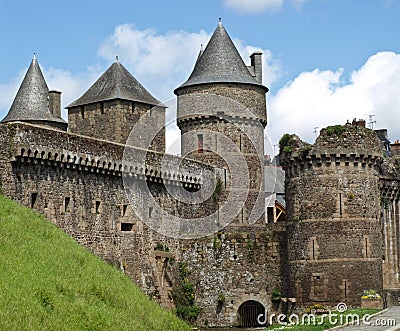 Fougeres Fortress Stock Photo - Image: 7048260