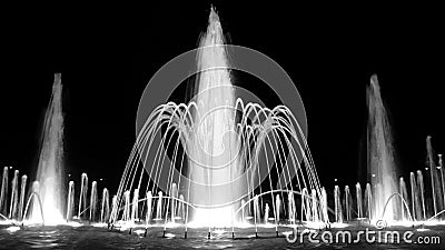 Fountain At Night Royalty Free Stock Photos - Image: 1939998