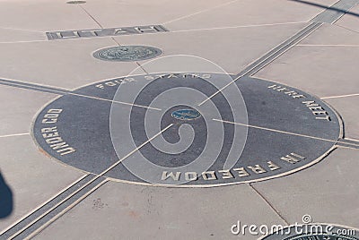 Four Corners Border Marker Royalty Free Stock Images - Image: 38173059
