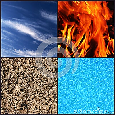 Four Elements Royalty Free Stock Photo - Image: 24343765