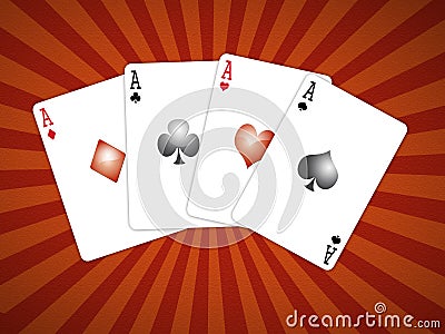 Four Playing Cards Royalty-Free Stock Image | CartoonDealer.com #10721098