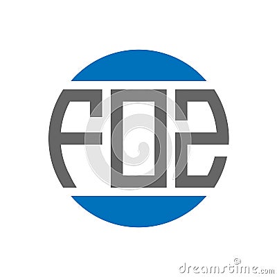 FOZ Letter Logo Design On White Background. FOZ Creative Initials ...