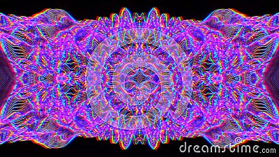 Hypnotizing Distorted Light Transformations Shimmering Background ...