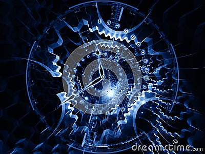 Fractal Time Royalty Free Stock Image - Image: 24286136