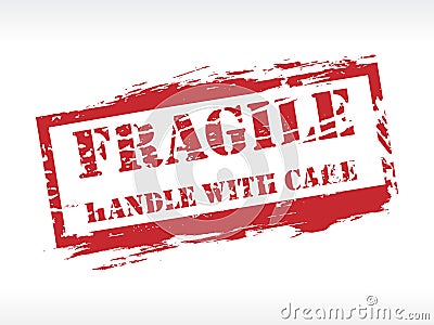 Fragile Stamp Rubber Stamp Royalty Free Stock Photography - Image: 10885047
