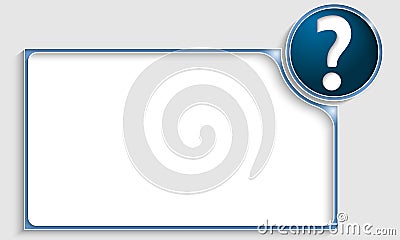 Frame With Question Mark Cartoon Vector | CartoonDealer.com #35268677