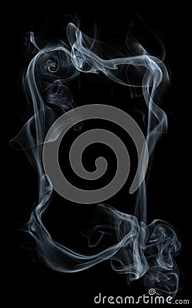 Frame Of Smoke Stock Photo - Image: 6470820